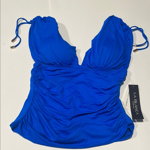 La Blanca | Swim | La Blanca Nwt Royal Blue Swim Suit Tankini Bathing ...